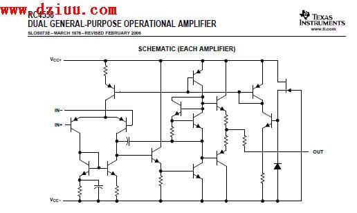 4558d正负电源电路图,4558双电源电路图,4558典型电路图(第3页)_大山谷图库